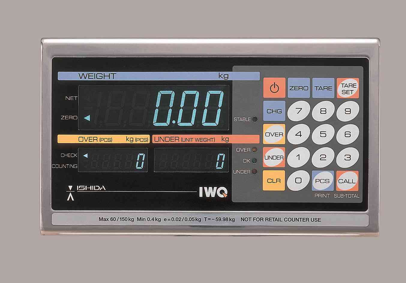 ishida iwq 30 15kg x 5g 30kg x 10g platform scale all prices include ...